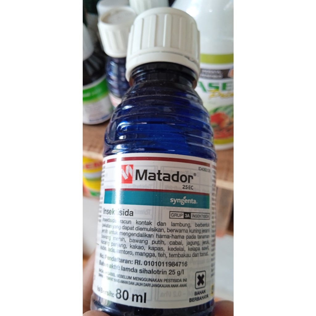 Jual MATADOR INSEKTISIDA SYGENTA 80 ML BAHAN AKTIF LAMDA SIHALOTRIN ...