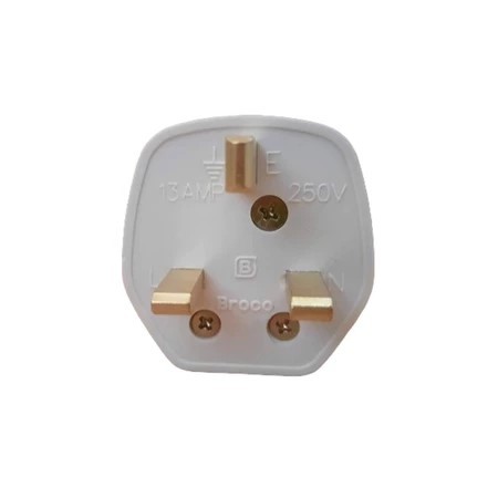 Jual Broco Steker AC 7110 Putih Plug 3Pin 13Amp | Shopee Indonesia