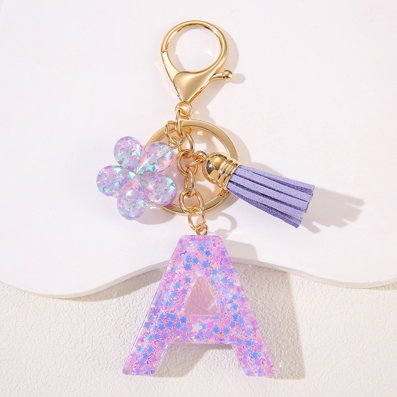 Jual MYCOLLECTIONSID KEYCHAIN BAG CHARM GANTUNGAN KUNCI ALFABET ...