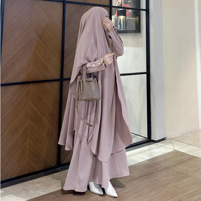 Jual EXCLUSIVE FAYE ABAYA | ABAYA SAJA | Wmcom | Abaya premium | Abaya ...