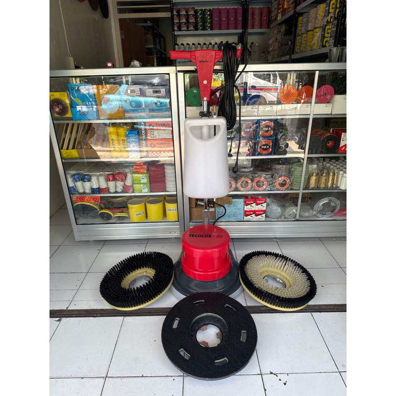 Jual Mesin Polisher Lantai SC 005 TECOLUX PRO 17 Inch 154 RPM | Shopee ...