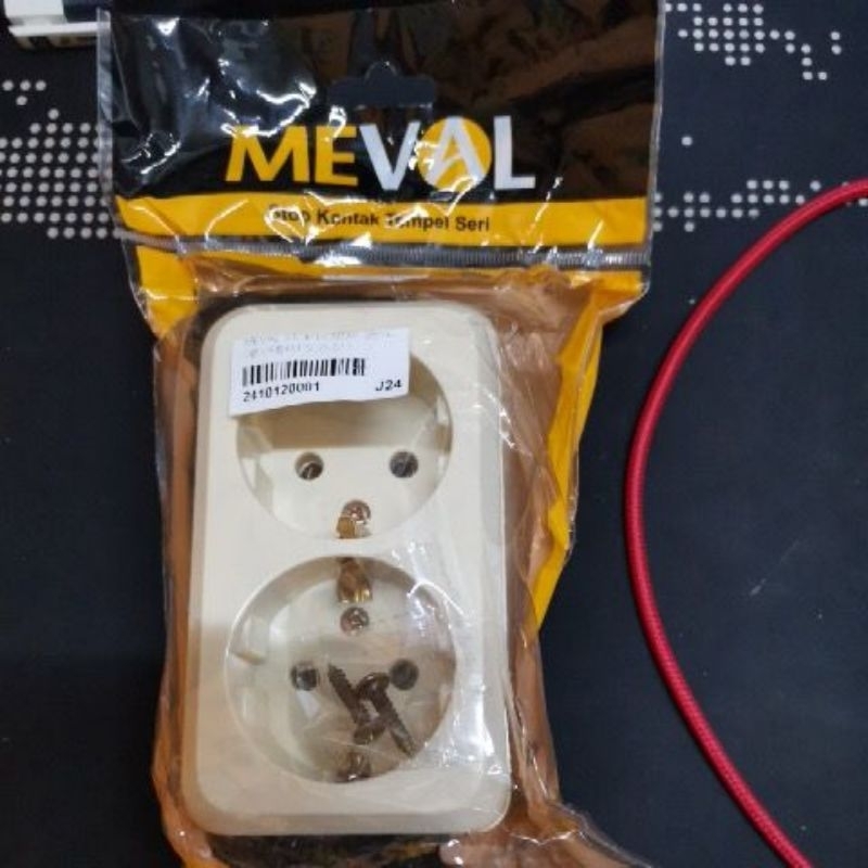 Jual OB meval 2 lubang stop kontak | Shopee Indonesia
