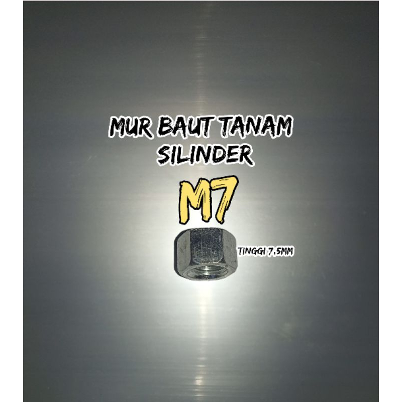 Jual Mur Baut Tanam Silinder M7 kunci 10 | Shopee Indonesia