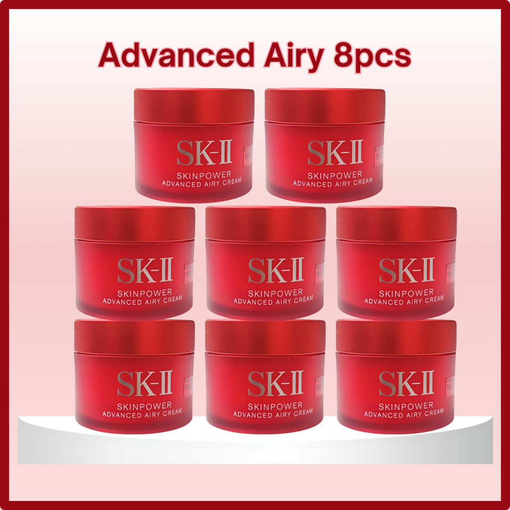 Jual SKII SK-II SK2 Skinpower Advanced Airy 15gr 8pcs - Skin Power Pelembab Wajah | Shopee Indonesia
