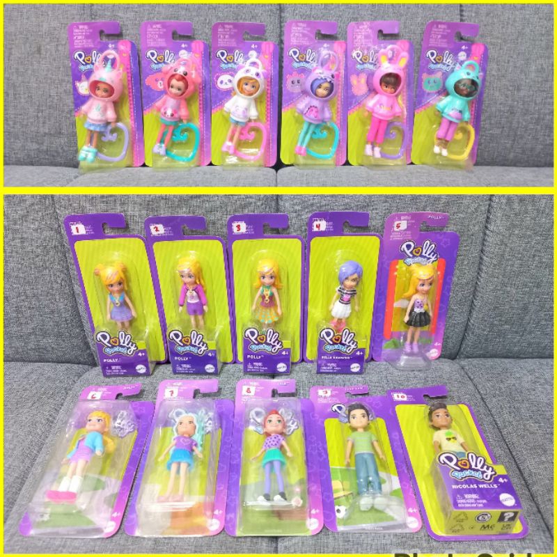 Jual Polly Pocket Small Doll/Mini Doll/ Figure Original - Mainan Boneka ...