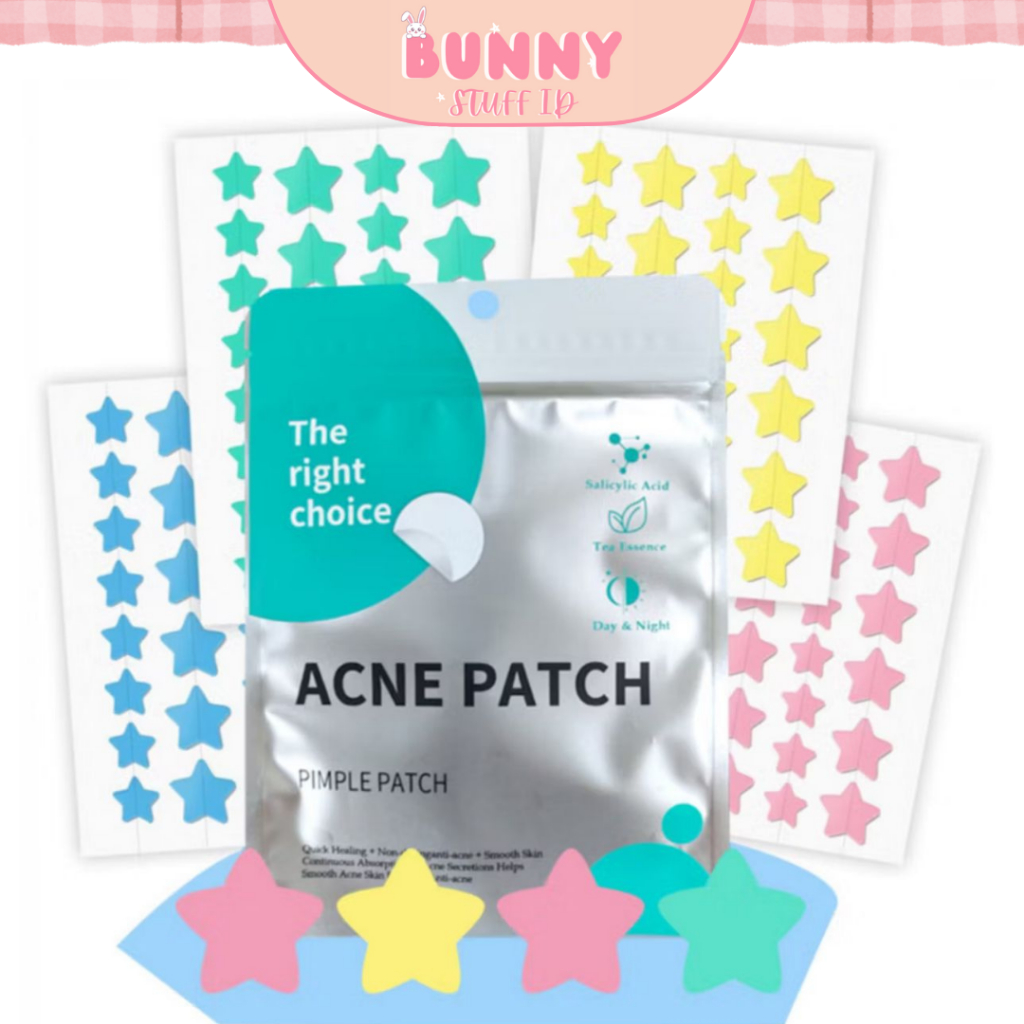 Jual COD 36pcs Acne patch lucu pimple patch stiker jerawat motif tahan ...