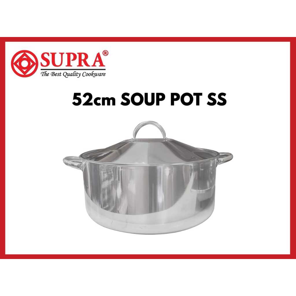 Jual Panci sop/Panci Jumbo/Panci Stainless /Soup Pot 13QT 32 cm Supra ...