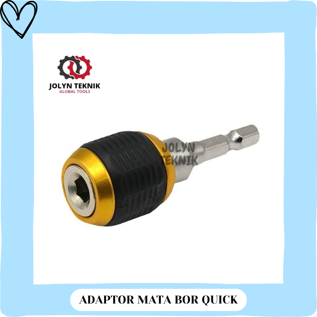 Jual Adaptor mata Bor Quick Change Chuck Kepala Bor Heksagonal 60mm ...