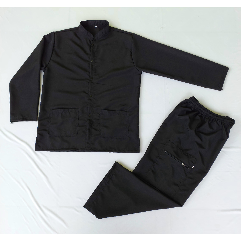 Jual Stelan Baju Pangsi Dewasa/Komprang Hitam Baju Adat Tradisional ...