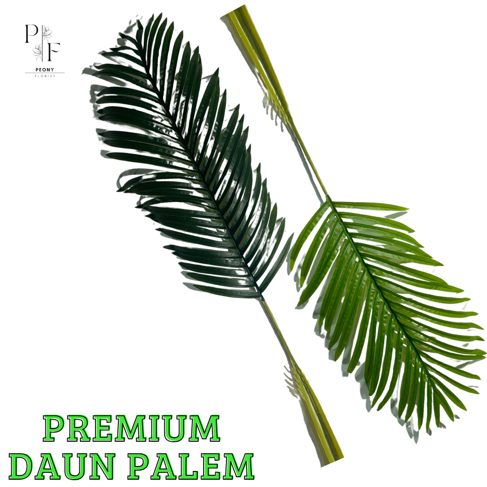 Jual Daun Palem Jumbo 1 Meter Lebar 30 Cm Premium Plastik Latex ...