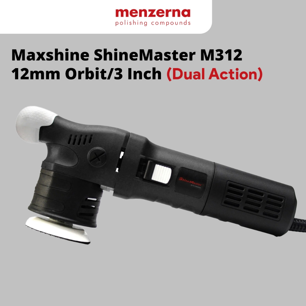 Jual MURAH Mesin Poles Dual Action MaxShine M312 Mini Polisher Mobil Motor Sepeda Sela Lekukan ...