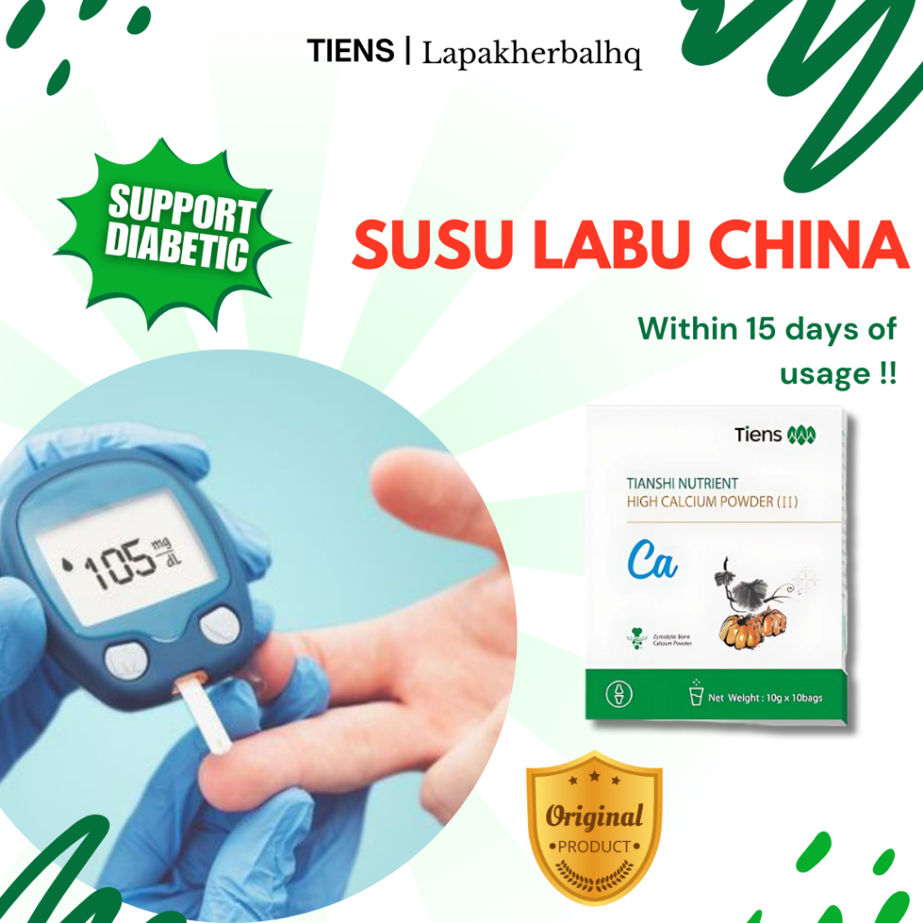 Jual OBAT CHINA DIABETES - Susu labu diabetes SHUTANG CALSIUM POWDER ...