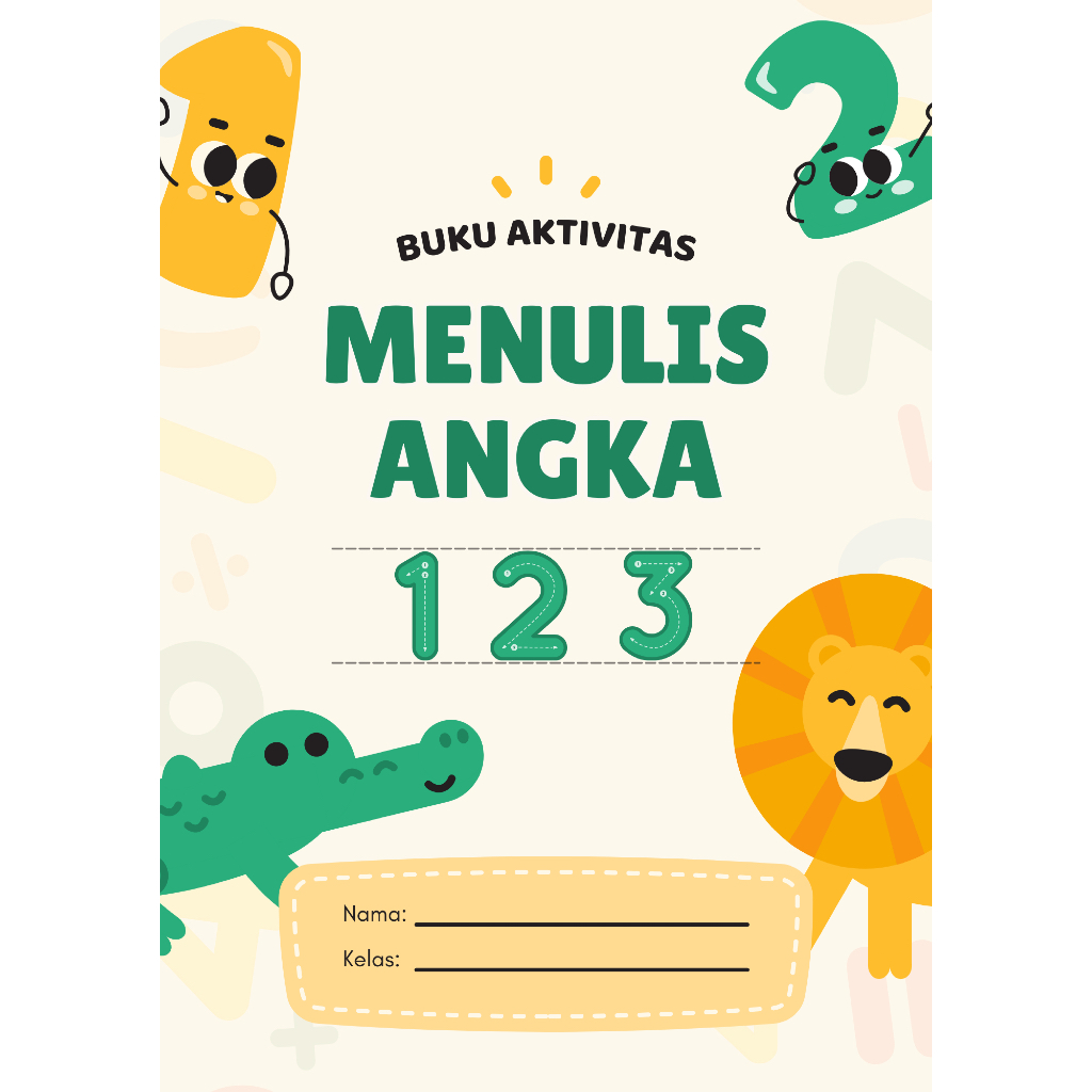 Jual Modul Belajar Angka Untuk Anak Mulai dari 3 Tahun | Shopee Indonesia