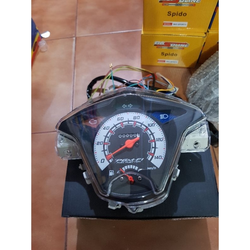 Jual spidometer kilometer honda beat fi 2013 2014 2015 model standar ...