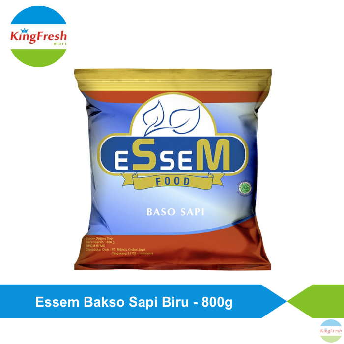 Jual Essem Baso Sapi biru 50Butir/800gram | Shopee Indonesia