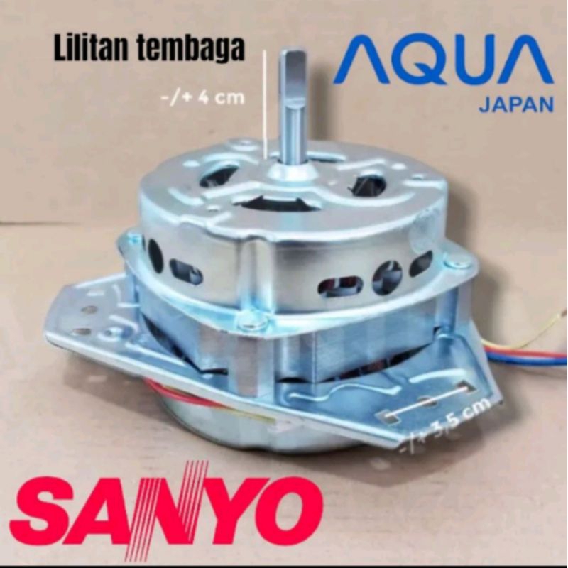 Jual DINAMO SPIN AQUA QW1040XT PENGERING MESIN CUCI AQUA 2 TABUNG | Shopee Indonesia