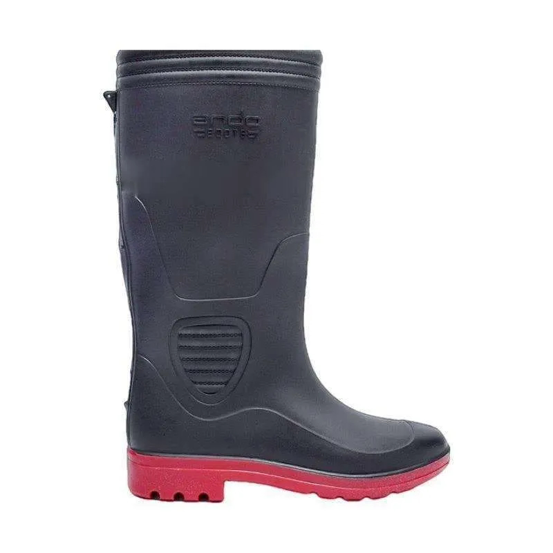 Jual Ando Boots Sepatu Boot Hitam Merah APD Konstruksi Proyek dan ...