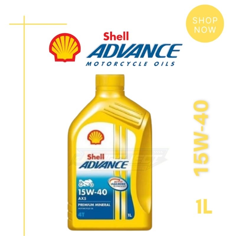 Jual Oli Shell Advance 15W-40 1L 100%ORIGINAL | Shopee Indonesia