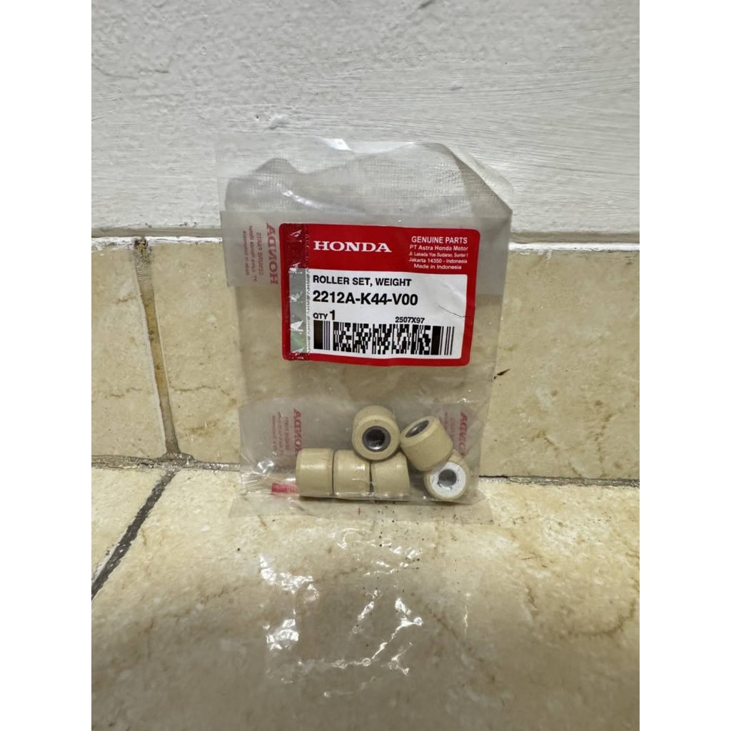 Jual ROLLER WEIGHT SET K44 HONDA - 2212AK44V00 | Shopee Indonesia