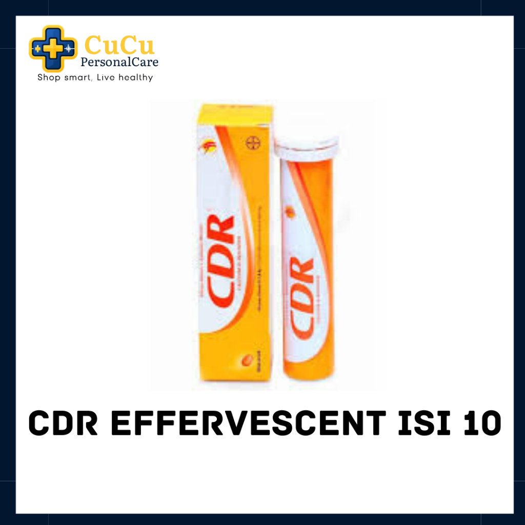 Jual CDR EFFERVESCENT ISI 10 TABLET | Shopee Indonesia