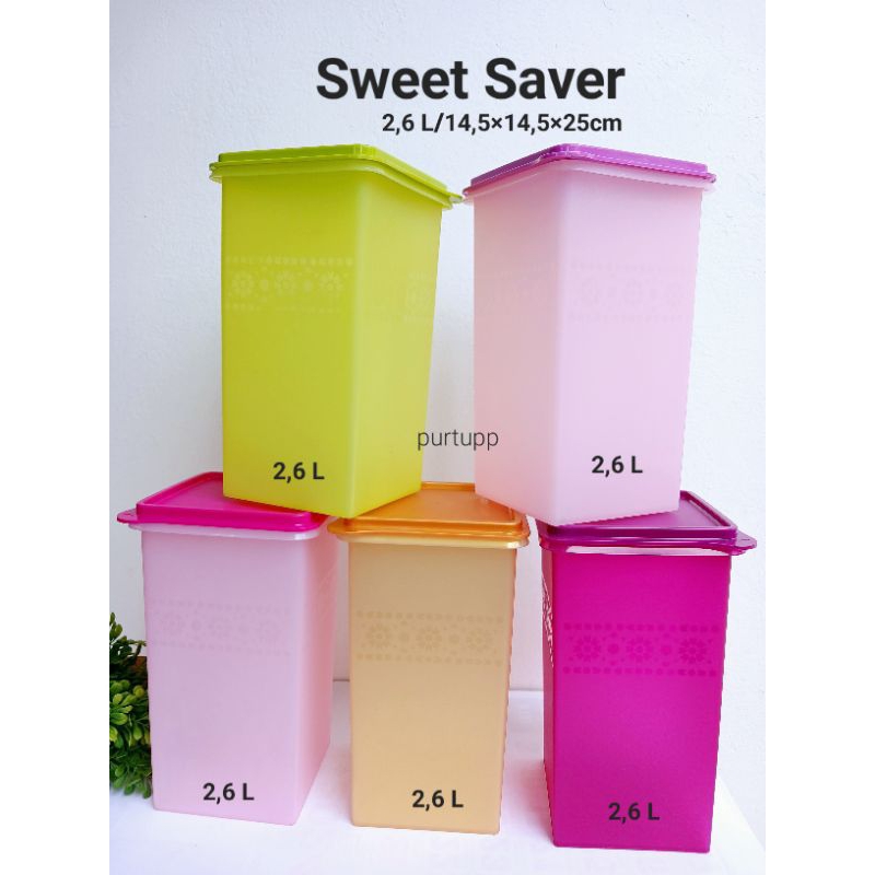 Jual Tupperware Toples Sweet Saver @2,6 L | Shopee Indonesia
