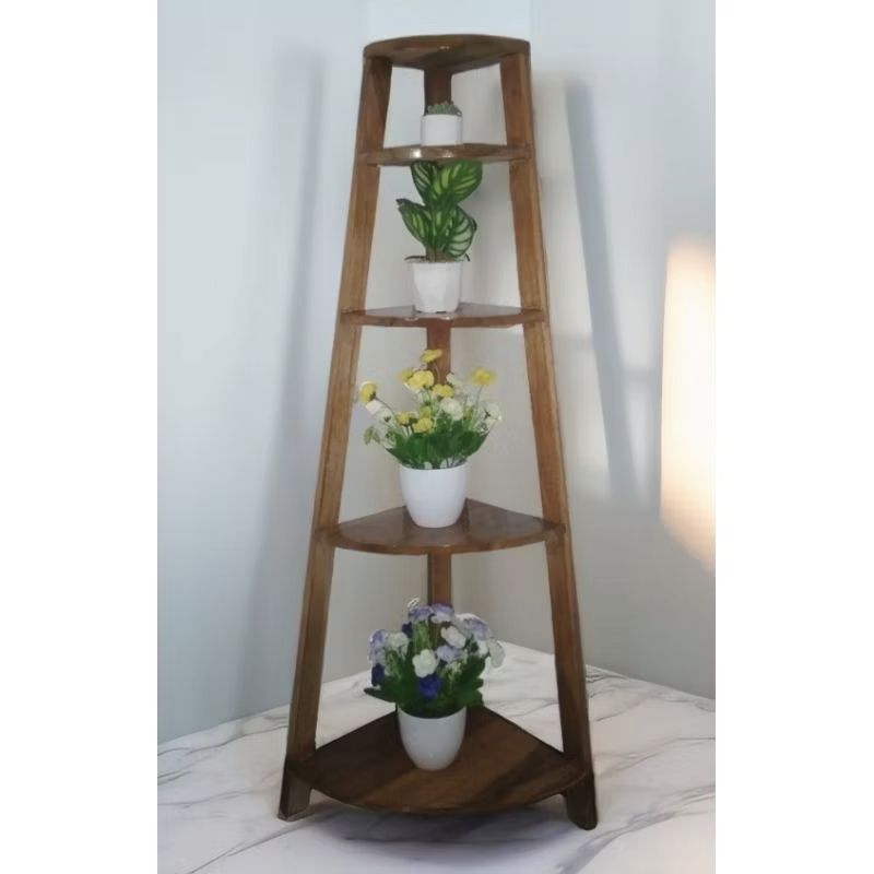 Jual rak sudut ruangan, rak vas bunga, rak buku dan rak miring T120 ...