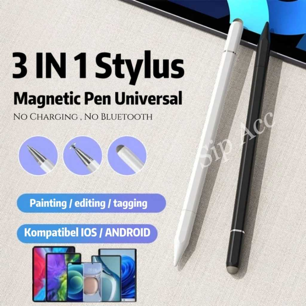 Jual Stylus Pen Universal Capacitive Stylus Touch Screen For Ipad ...