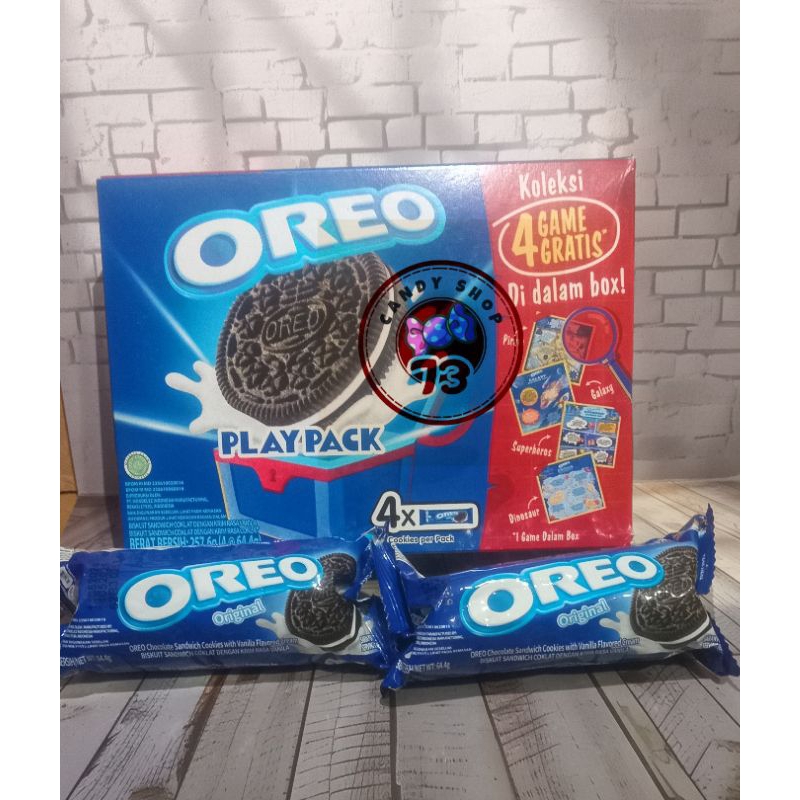 Jual OREO PLAYPACK ISI 4 PCS | Shopee Indonesia