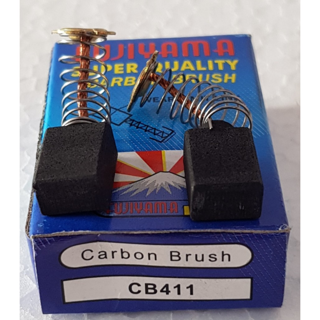 Jual Carbon Brush/ Arang/ Cool Booster/ Spul FUJIYAMA CB411/ | Shopee ...
