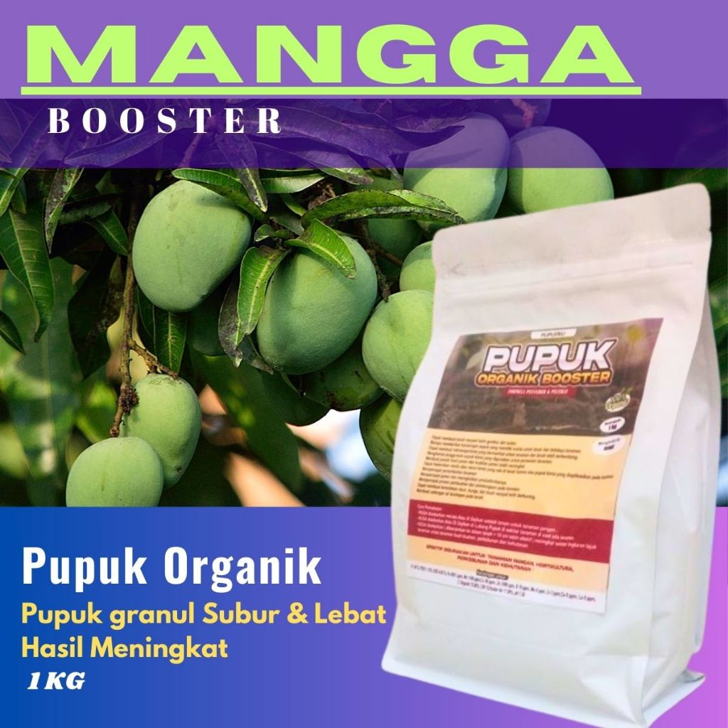 Jual Pupuk Mangga Granule: Cepat Tumbuh, Berbuah Lebat, Tidak Rontok, dan Booster Pelebat Buah ...