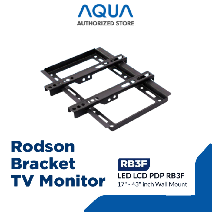 Jual Rodson Bracket TV Monitor LED LCD PDP RB3F 17" - 43" inch Wall ...
