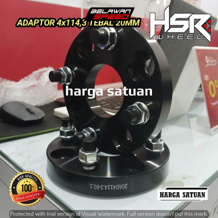 Jual ADAPTOR VELG MOBIL ADAPTOR 4X114,3 CB 60,1 TEBAL 20mm HSR AVANZA ...