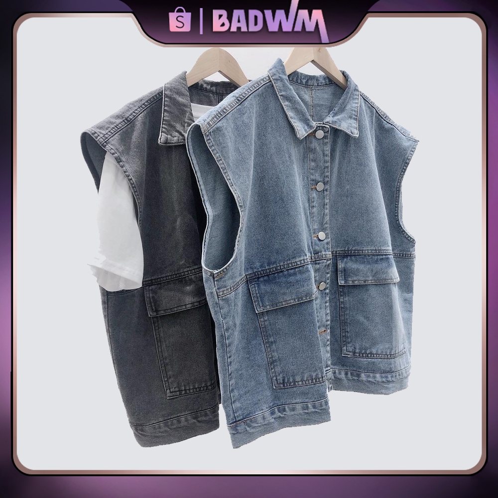 Jual JENNIE OUTFIT ##DEMIN VINTAGE ROMPI VEST WANITA / ROMPI MURAH ...