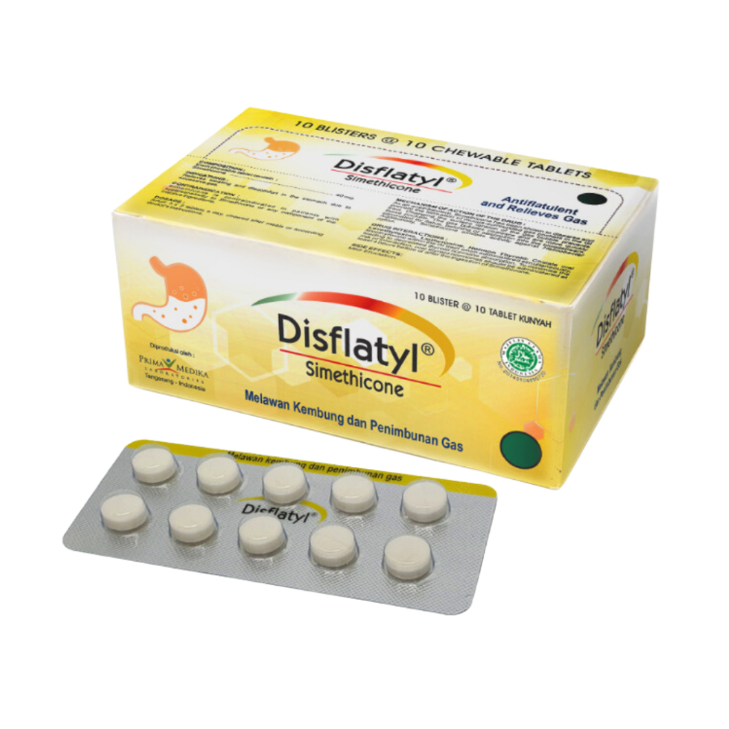 Jual DISFLATYL 40 MG 1 STRIP 10 TABLET | Shopee Indonesia