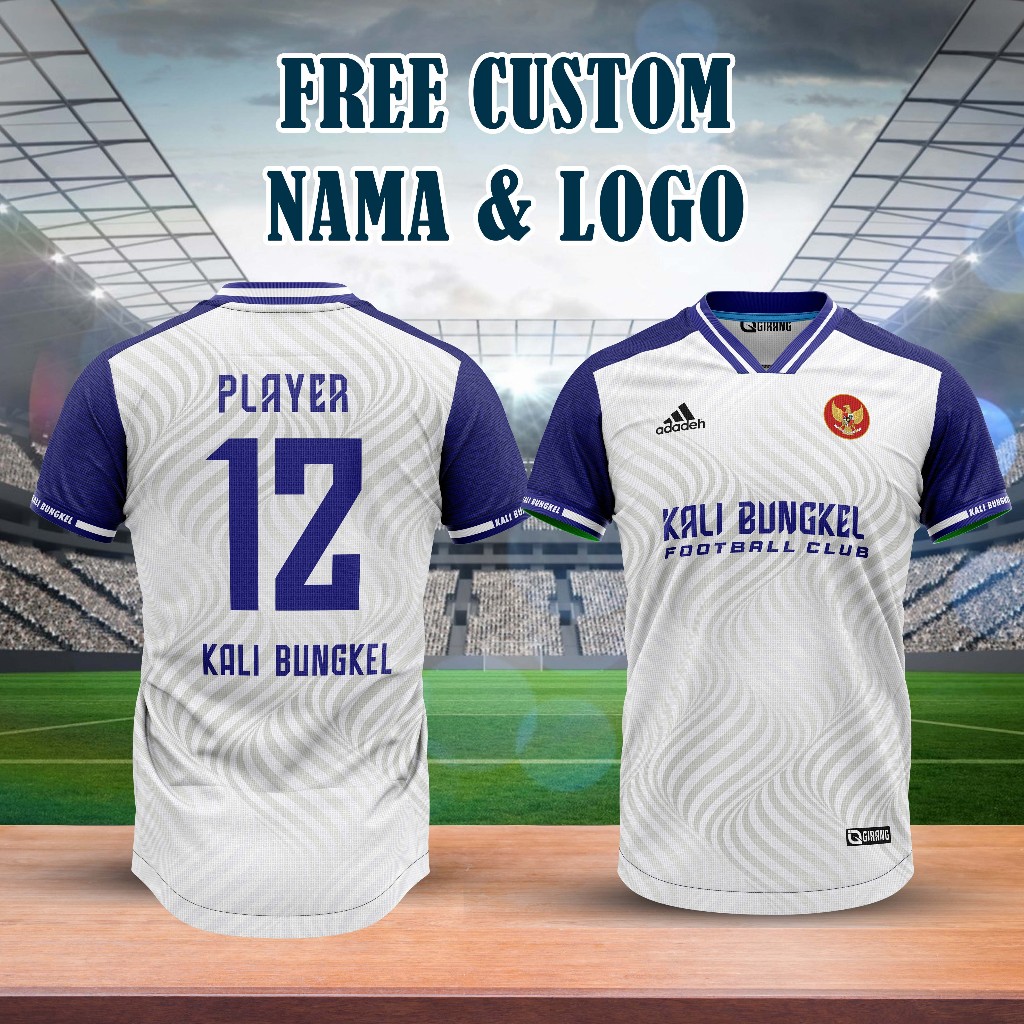 Jual JERSEY ADADEH BOLA FREE CUSTOM NAMA DAN LOGO | Shopee Indonesia