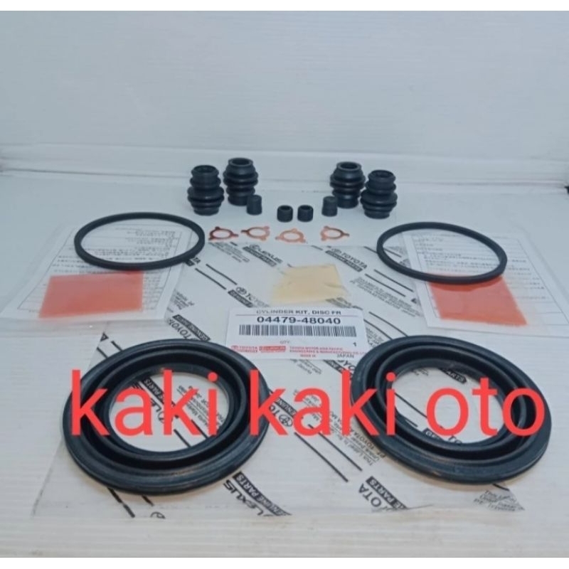 Jual Seal kit caliper kaliper kit sil kepala babi seal piston rem set kiri kanan depan harrier ...