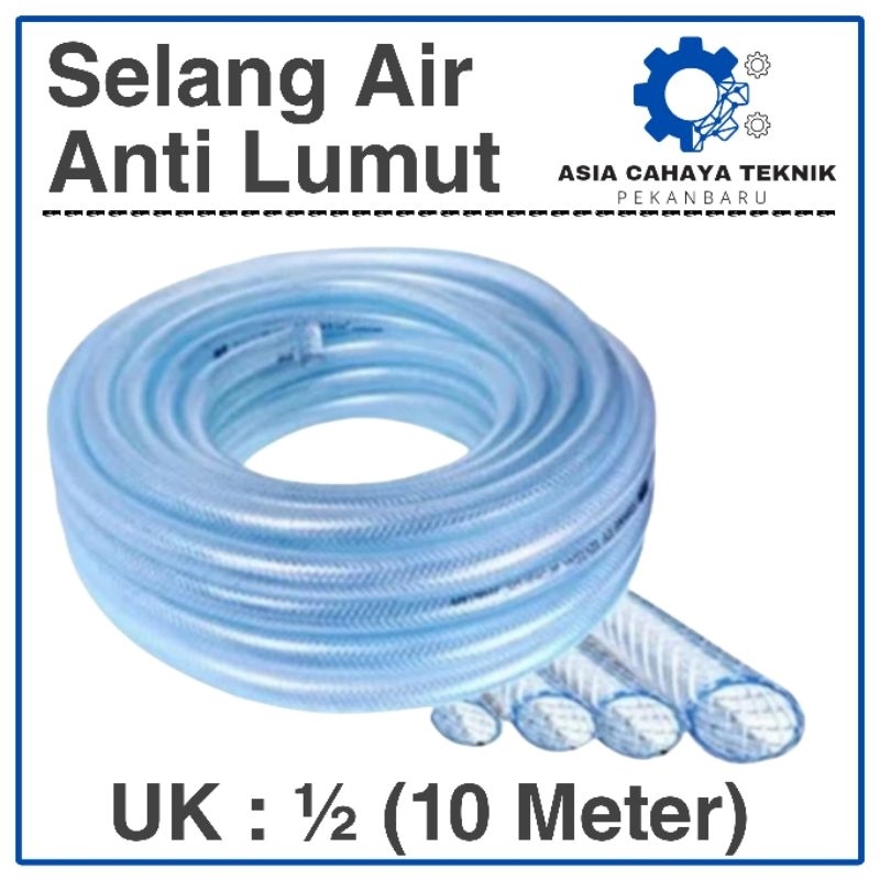 Jual Selang Benang / Selang Air / Selang Anti Lumut 1/2" 1/2 Inch 10 Meter | Shopee Indonesia
