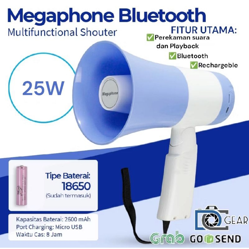Jual Megaphone Toa Bluetooth , recording dan playback 619FB | Shopee ...