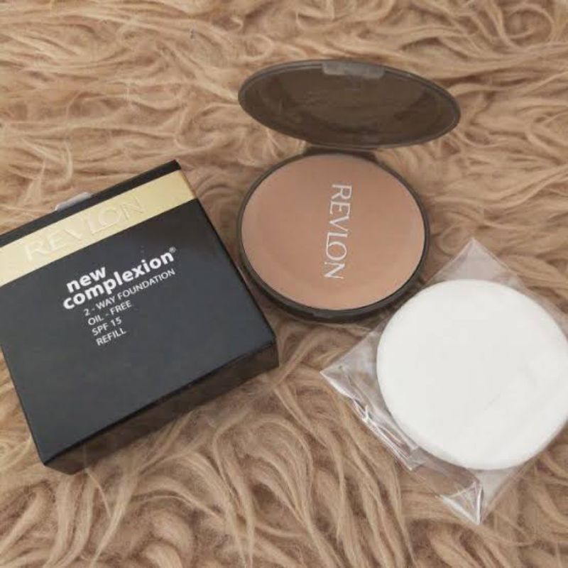 Jual REVLON NEW COMPLEXION TWO WAY CAKE REFFIL | Shopee Indonesia