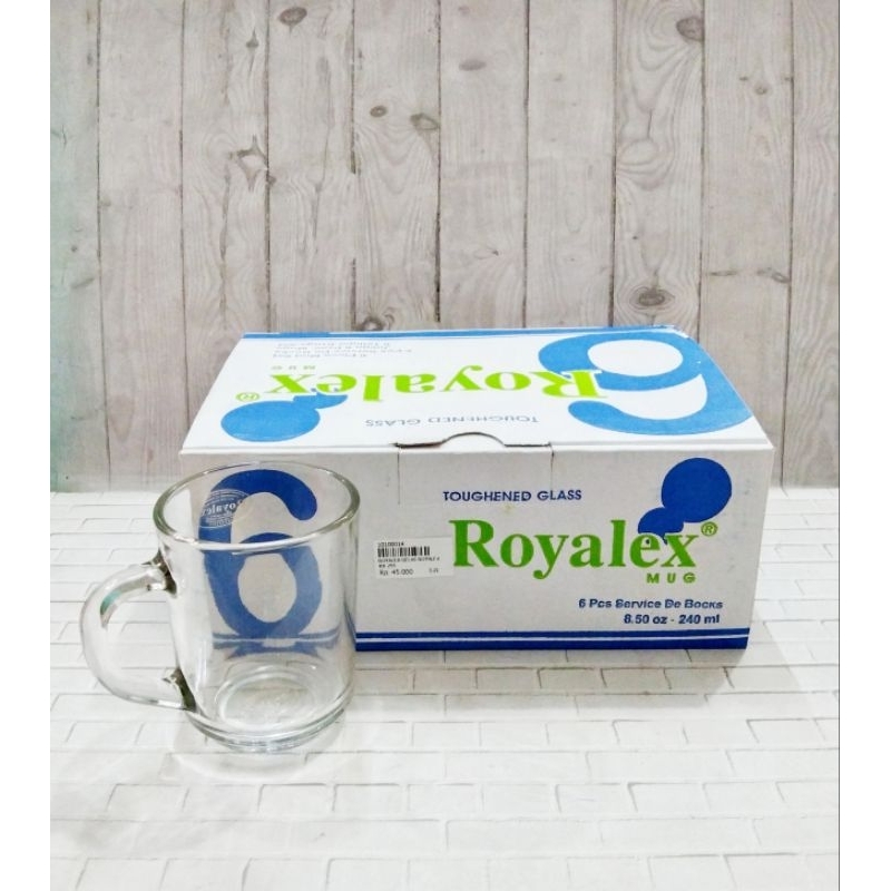 Jual GELAS KACA ROYALEX RX-255 / GELAS KOPI - ROYALEX | Shopee Indonesia