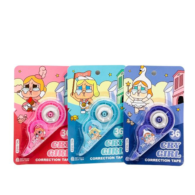 Jual ( DAPAT 1 PCS ) CORRECTION TAPE CRY BABY 9603 / Tip-Ex Kertas Anak ...