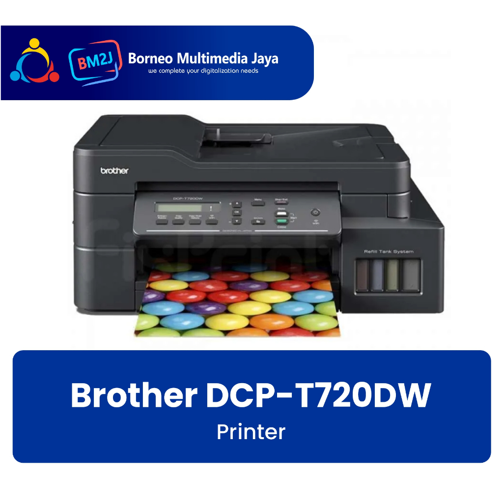 Jual Printer Brother DCP-T720DW Duplex Wireless T720 / 720DW Garansi Resmi | Shopee Indonesia