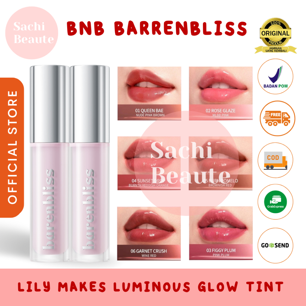 Jual BNB Barenbliss Lily Makes Luminous Glow Tint BPOM | Shopee Indonesia