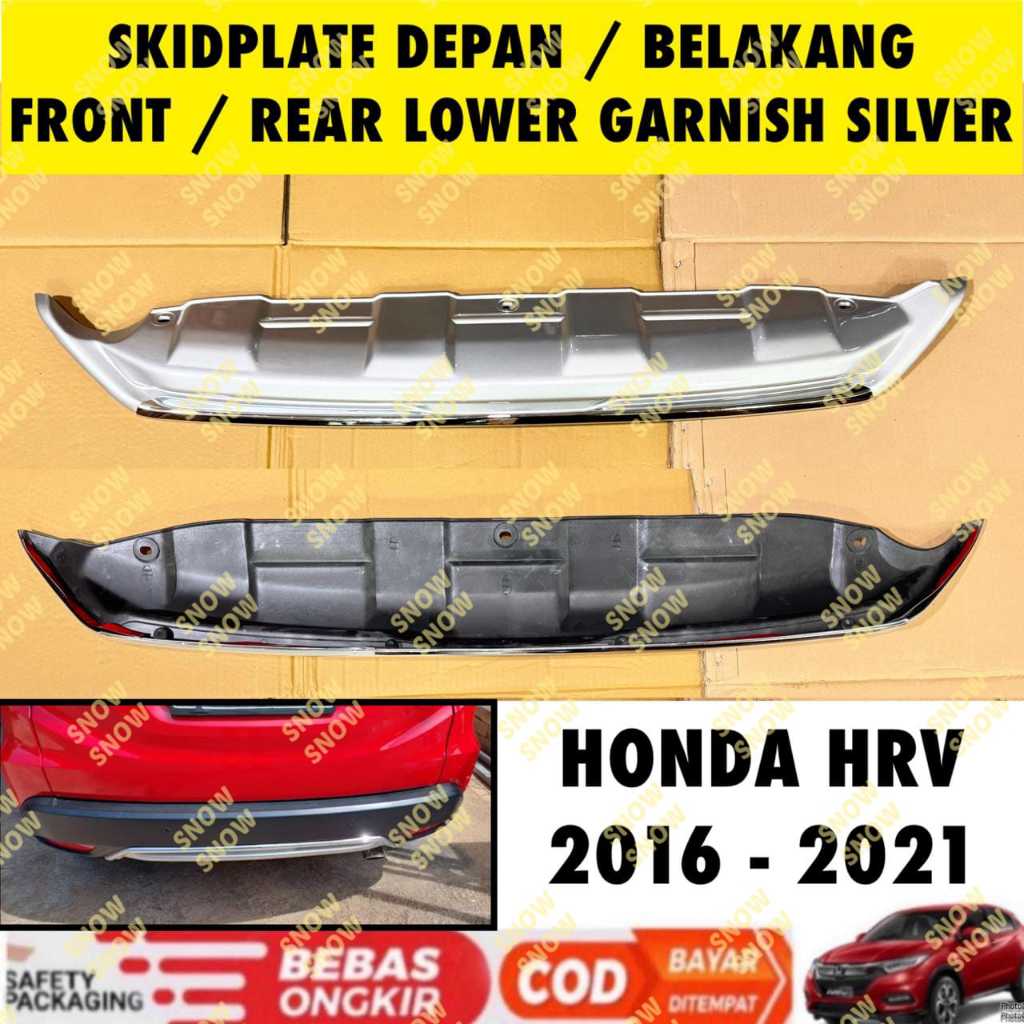 Jual Skidplate Depan Belakang Bawah Hrv 2016 2020 2021 Front Rear Lower ...