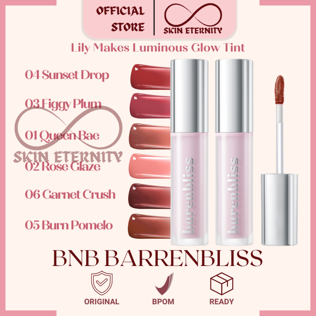 Jual BNB Barenbliss Lily Makes Luminous Glow Tint BPOM Ringan | Shopee ...