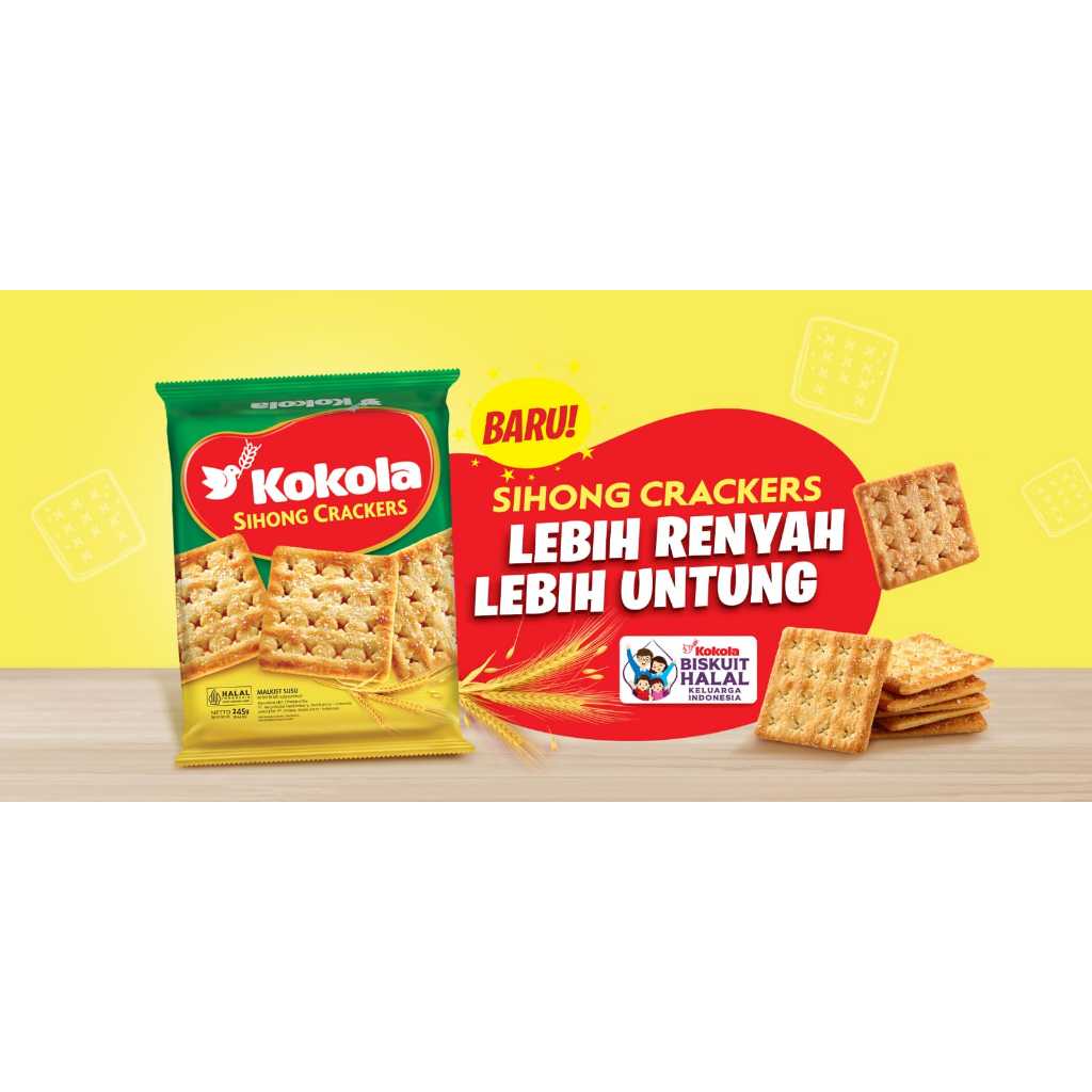 Jual Kokola Sihong See Hong Puff biskuit Malkist Susu 245gr | Shopee ...