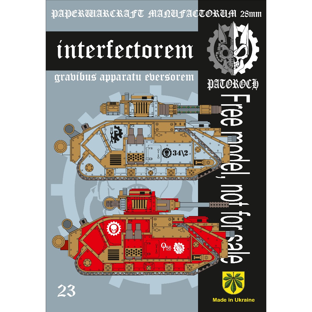 Jual Interfectorem Tank Warhammer 40K Papercraft | Shopee Indonesia