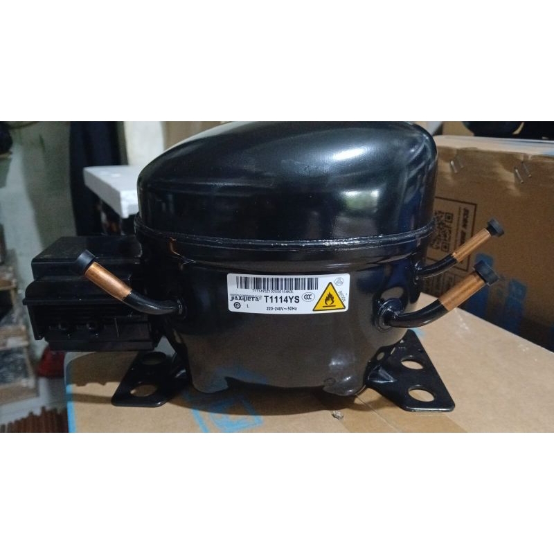 Jual kompresor kulkas Freezer box 1/5 pk r600 paket komplit | Shopee ...