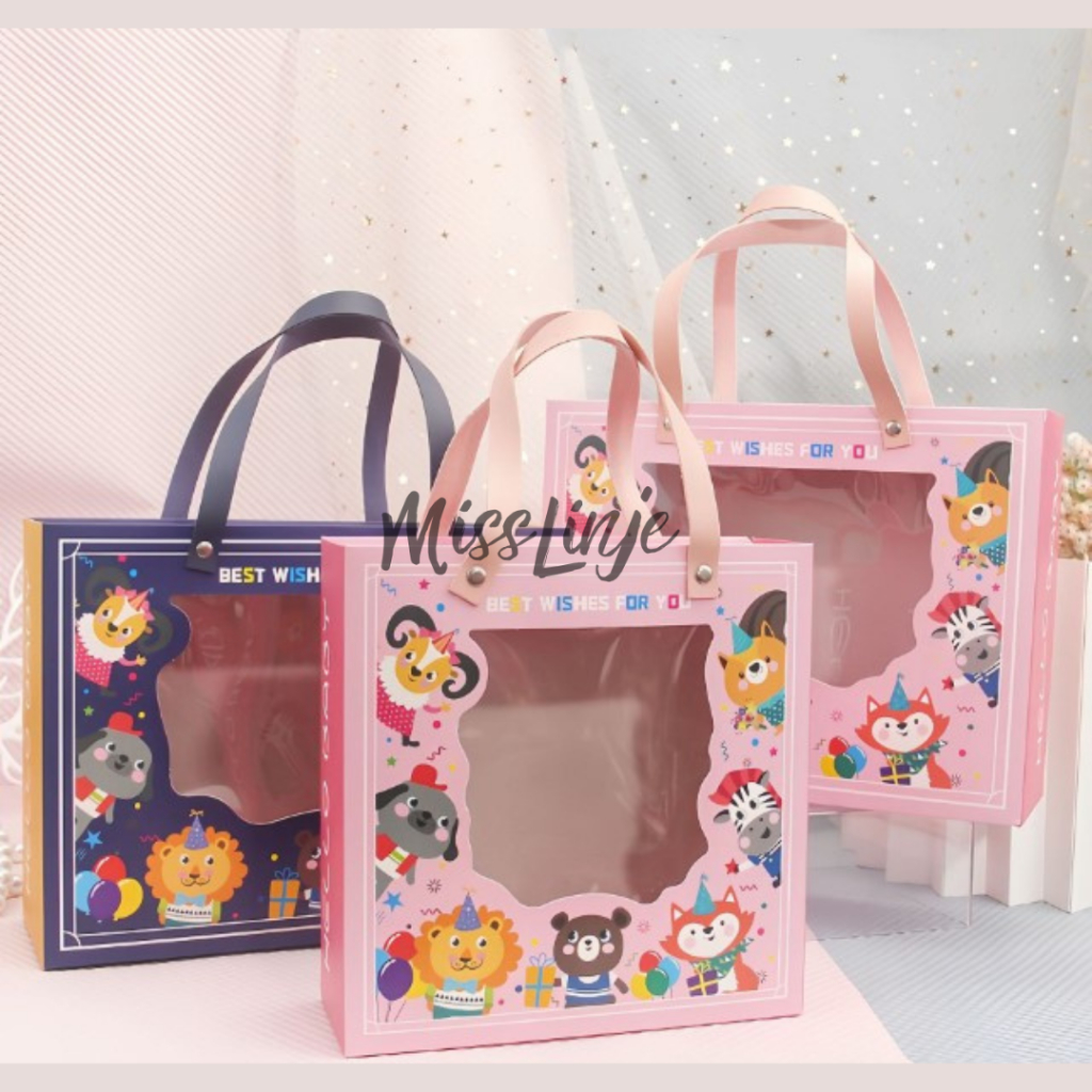 Jual Kotak Gift Box Kado Hampers Souvenir Goodie Bag Ulang Tahun Anak ...