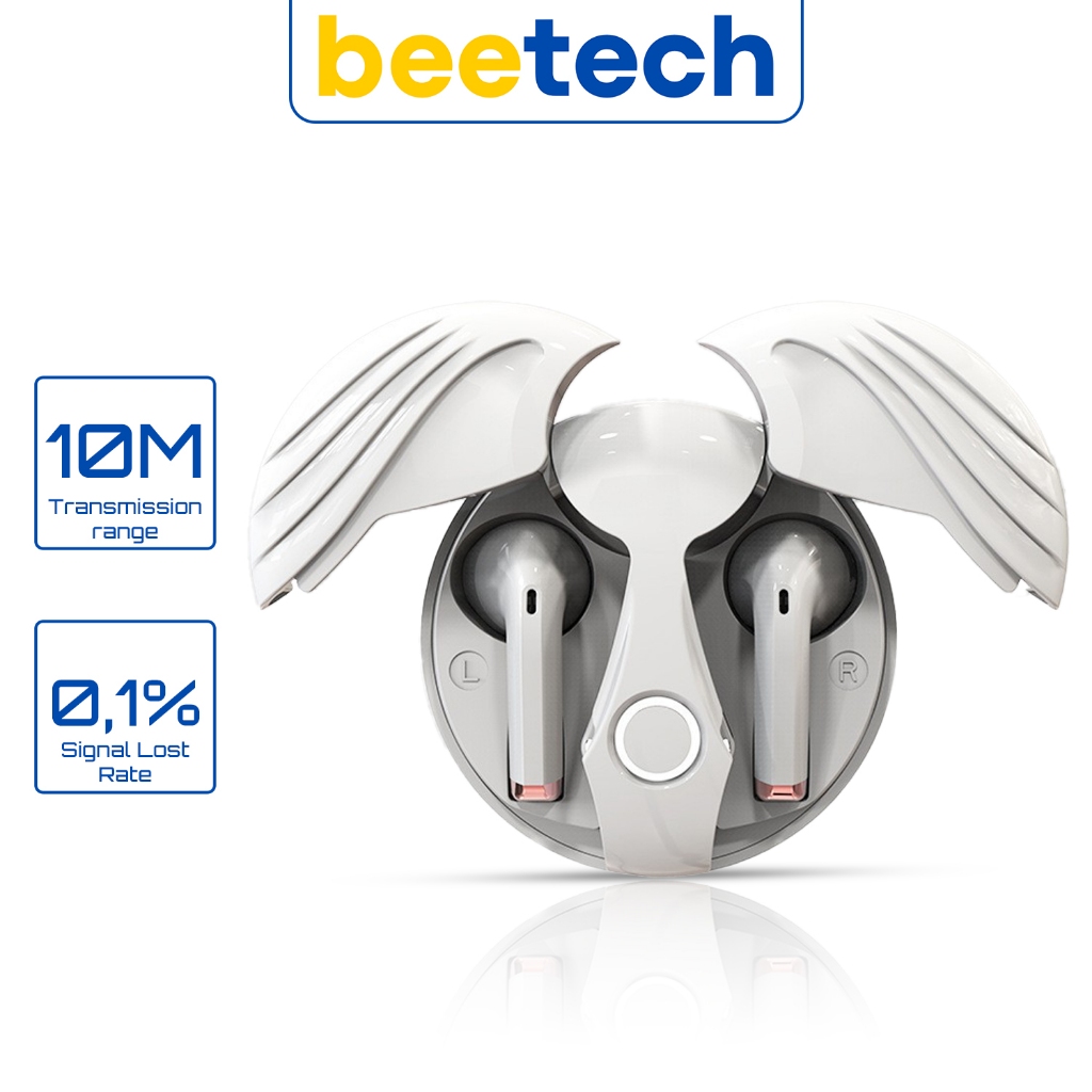 Jual Beetech True Wireless Bluetooth TWS Angle Wings V80 Headset ...